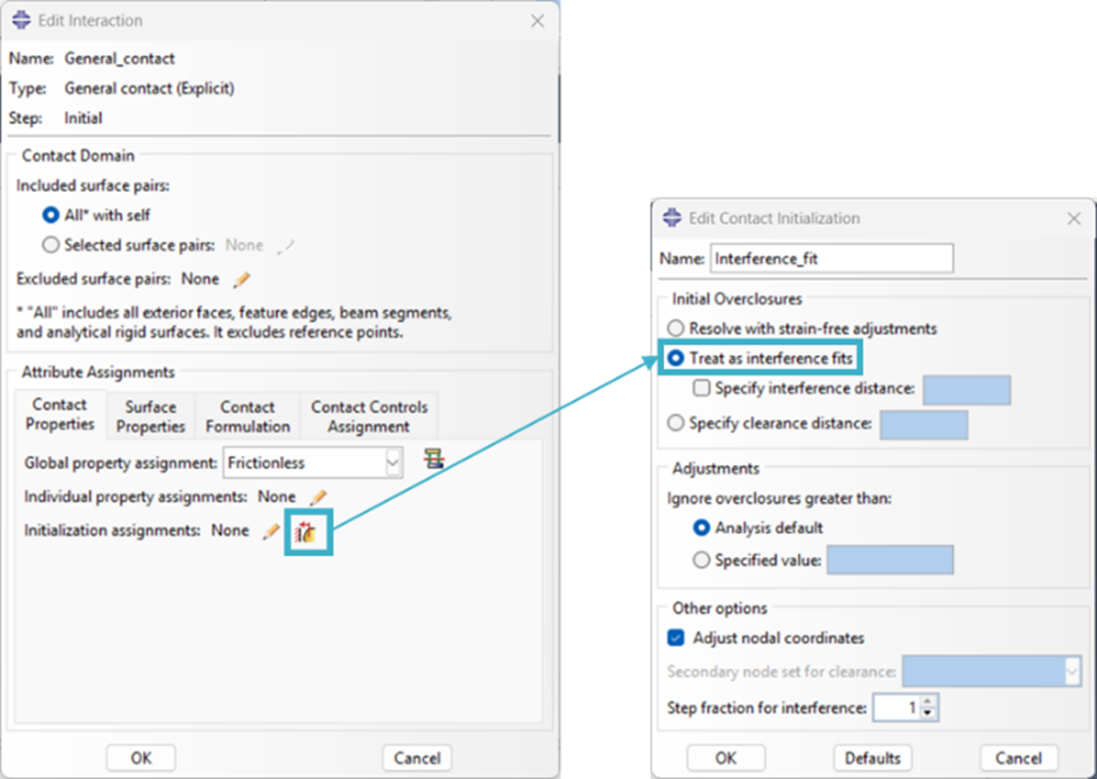 Modeling Interference Fits Using Abaqus/Explicit: A Comparison with Abaqus/Standard